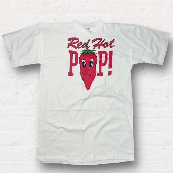 Catapult | Shirts | Vintage 9s Red Hot Pop Pepper Tee | Poshmark